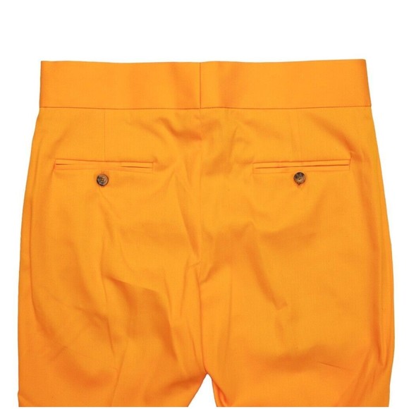 Chiragh Apparel | Pants | Mens Gurkha Pants Orange Cotton Slim High ...